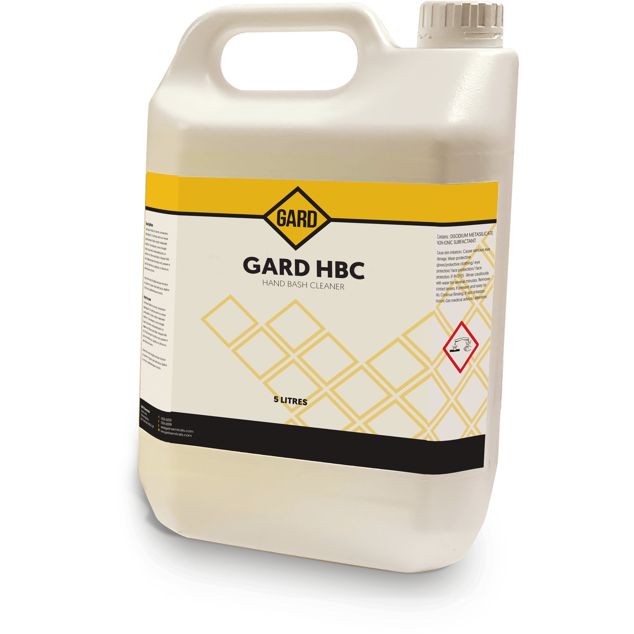 Hand Bash Cleaner - Gard HBC – Gard Chemicals