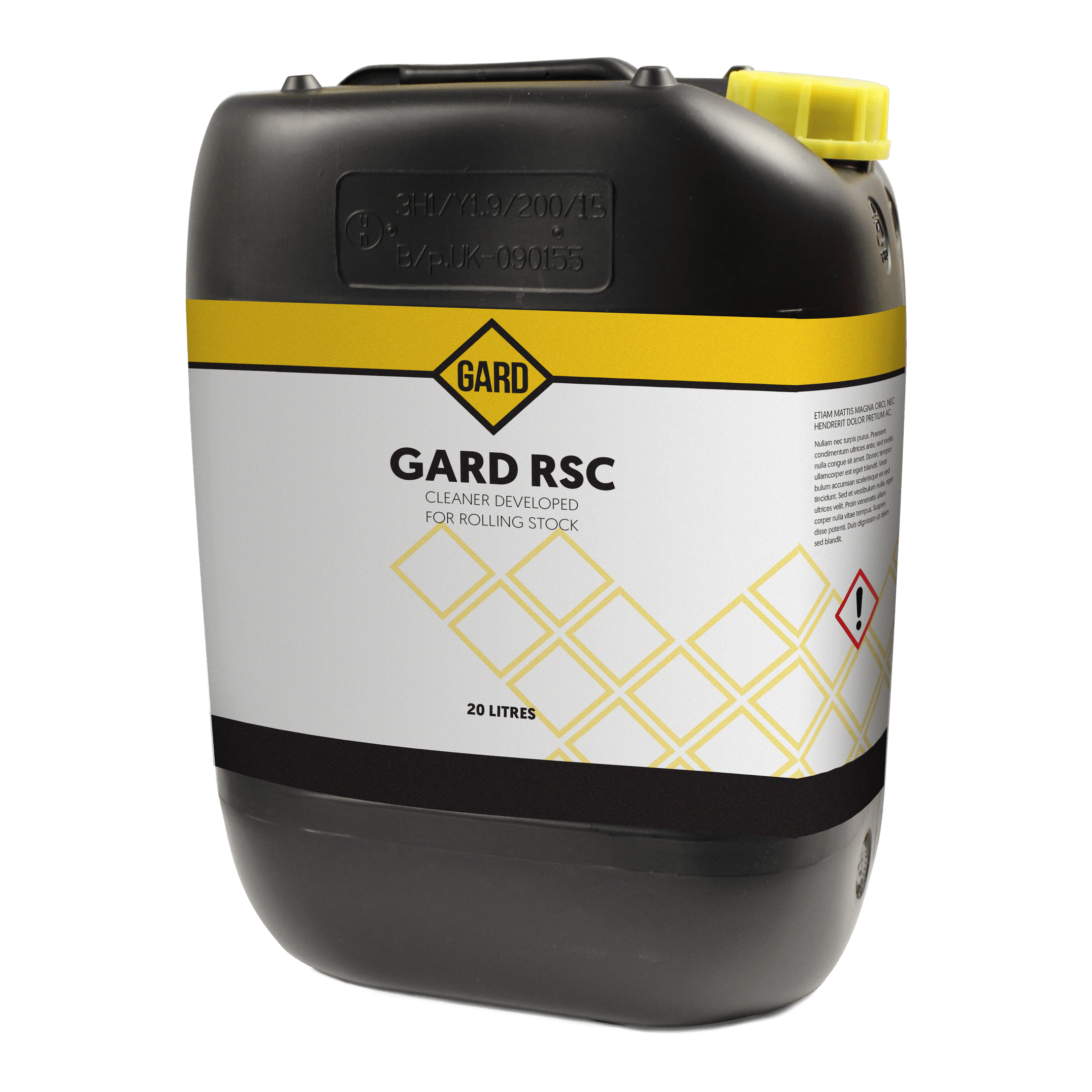 Neutral pH Cleaner for Trains - Gard RSC – Gard Chemicals