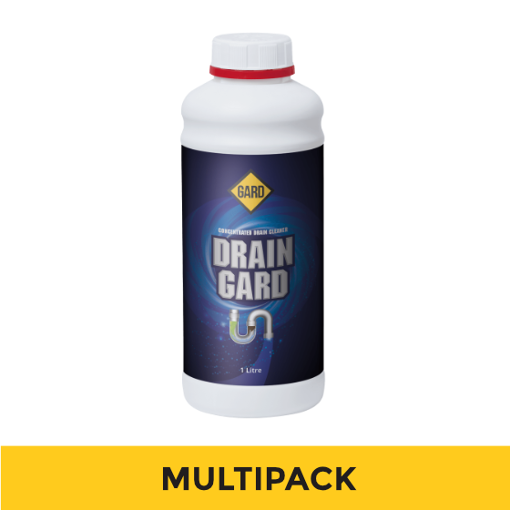 Acid Free Drain Cleaner - Drain Gard - 12 x 1L – Gard Chemicals