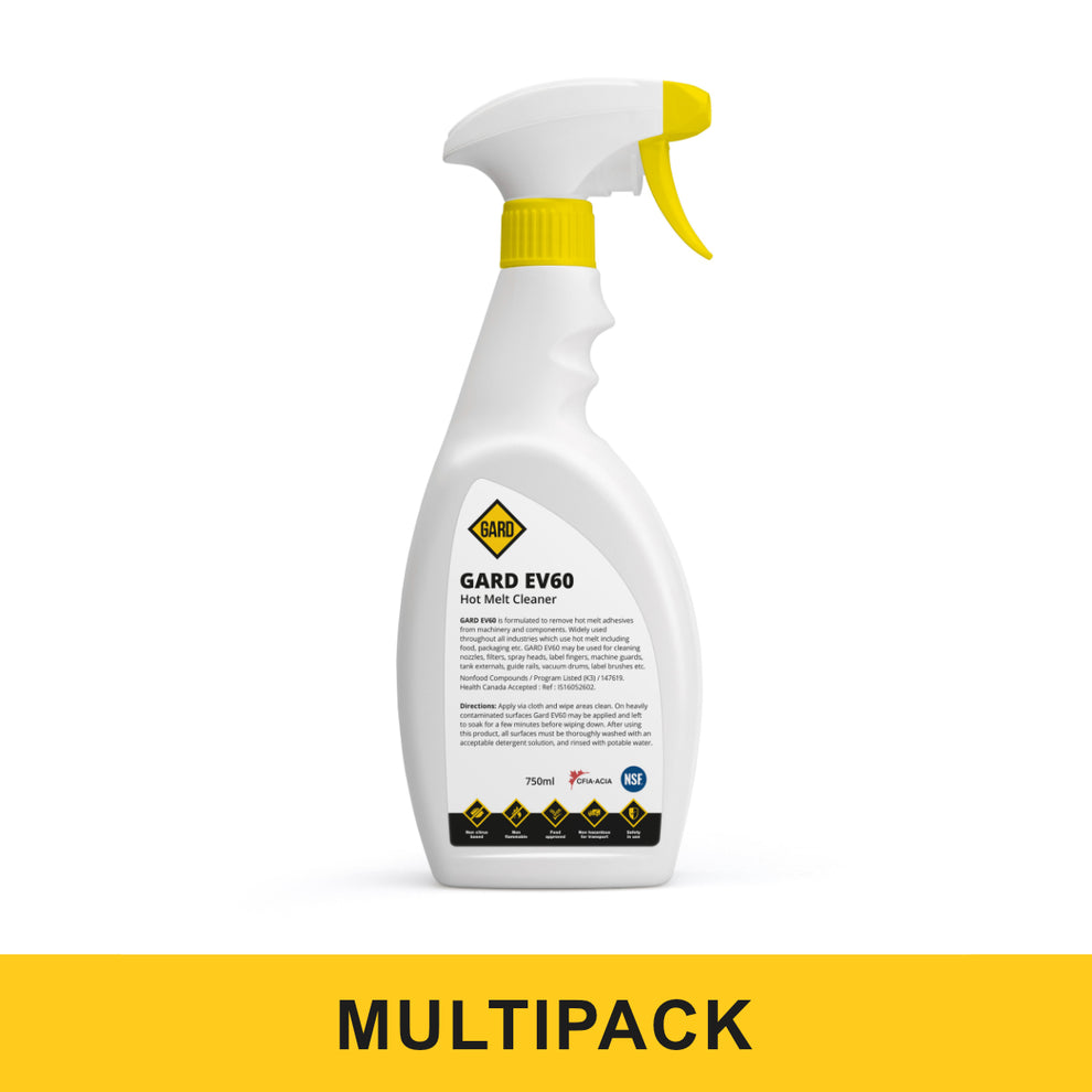 Hot Melt Cleaner - Gard EV60 - 12 x 750ml – Gard Chemicals